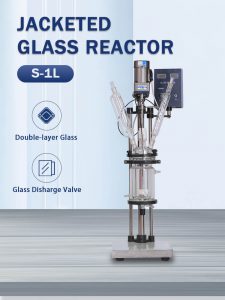 1L Jacketed Glass Reactor - ZZKD INSTRUMENTS