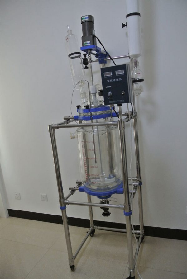 100L Jacketed Glass Reactor - ZZKD INSTRUMENTS