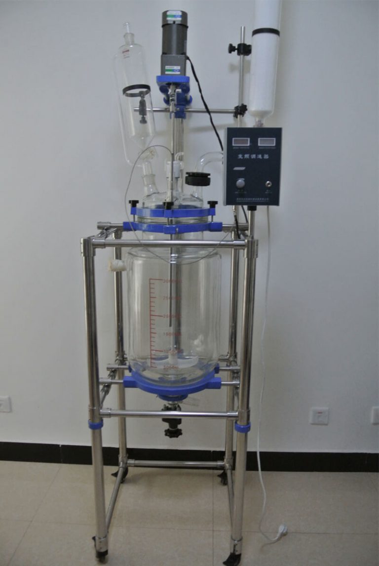 50L Jacketed Glass Reactor - ZZKD INSTRUMENTS