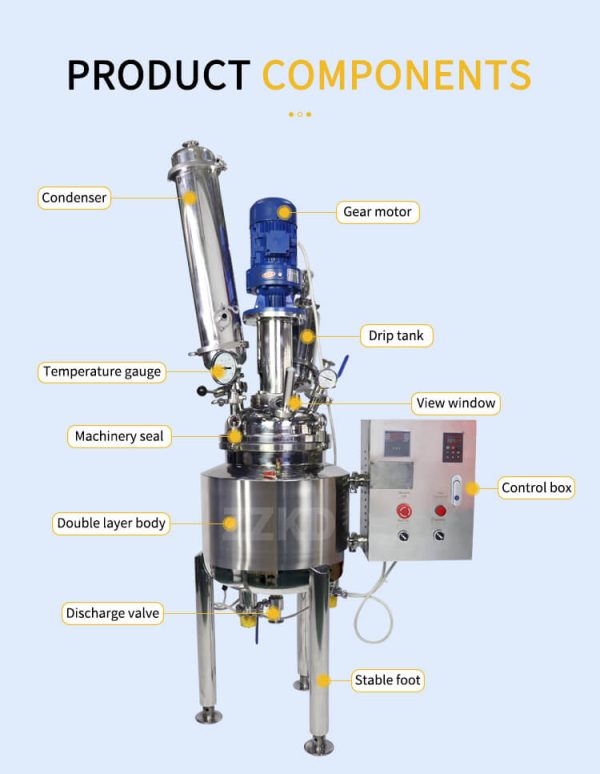 Stainless Steel Lab Reactor: Advancing Pharmaceutical Synthesis